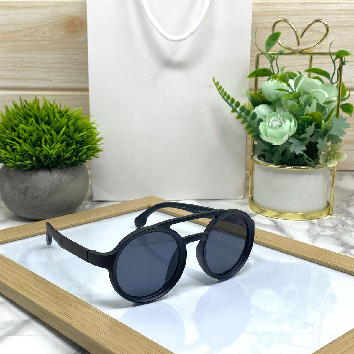 Vintage Small Round Sunglasses For Men And Women-SunglassesCraft