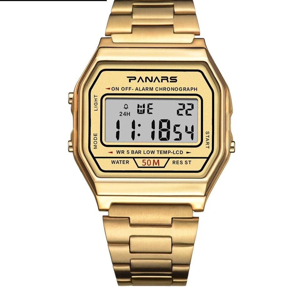 Buy Classic Vintage Square Digital Sports watches For Men And Women ...