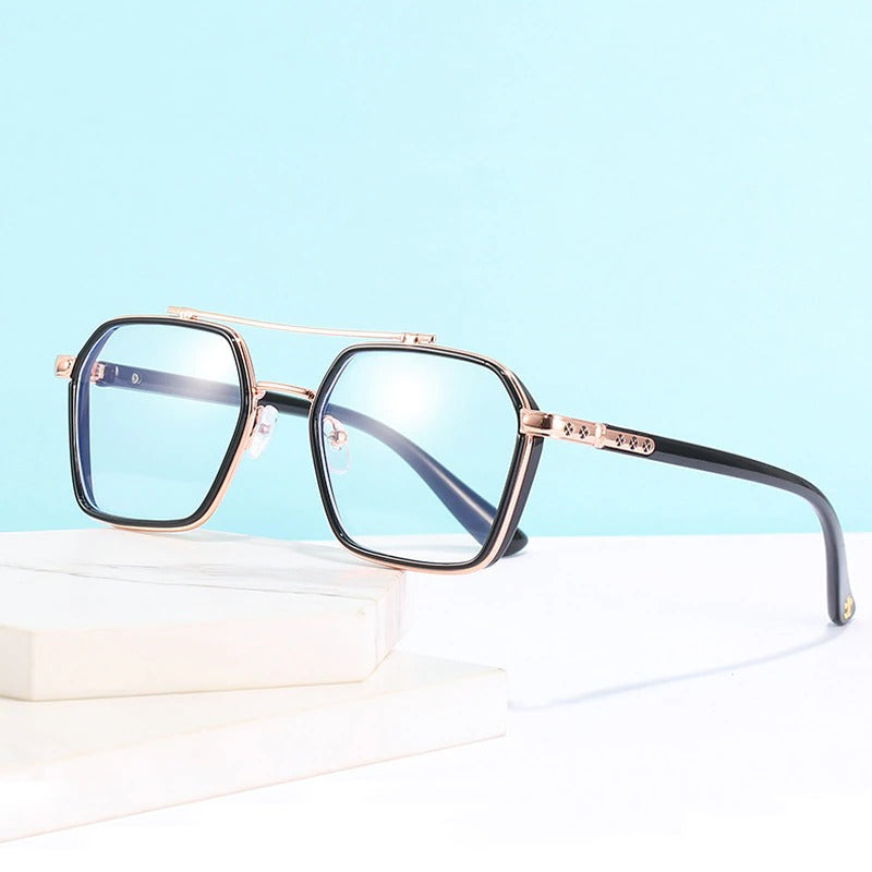 2020 Anti Blue Light Oversized Fashion Luxury Square Big Eyeglasses Sp ...